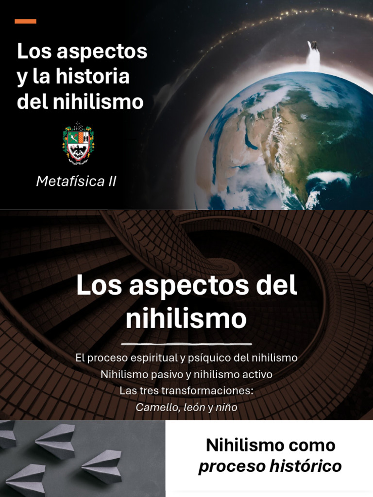 Historia y Aspectos del Nihilismo | PDF | Metafísica | Nihilismo