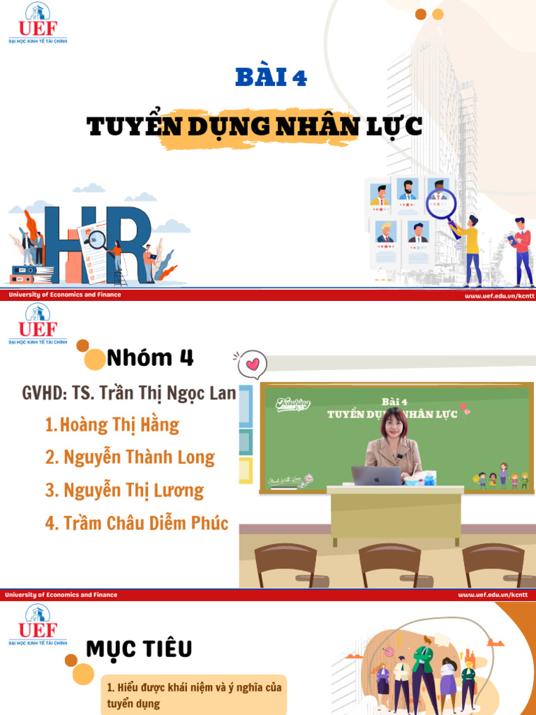 Bài 4 - Tuyển dụng NNL | PDF