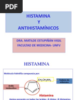 Histamina, Bradicinina y Sus Antagonistas | PDF | Medicina CLINICA | Drogas