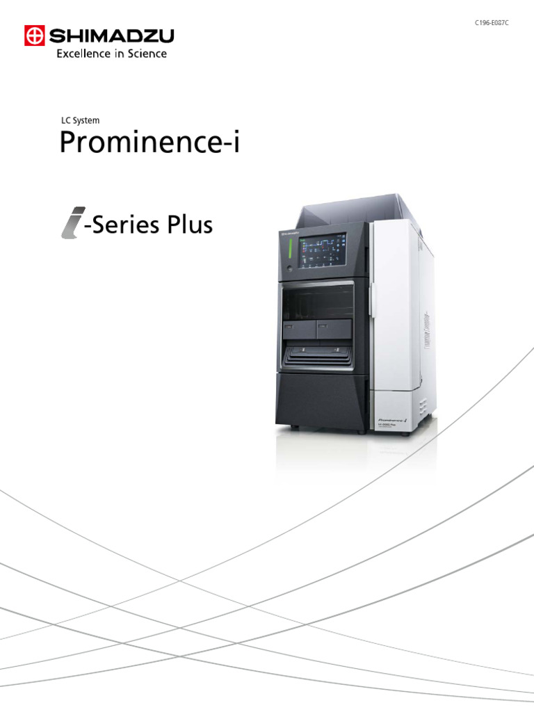 Prominence-i LC System Overview | PDF | High Performance Liquid ...