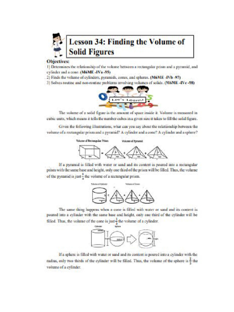Math 6 Q4 Activity | PDF