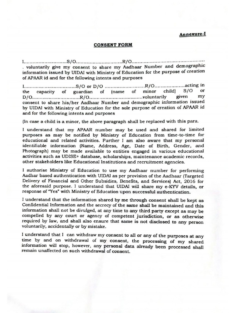 Students APAR ID | PDF