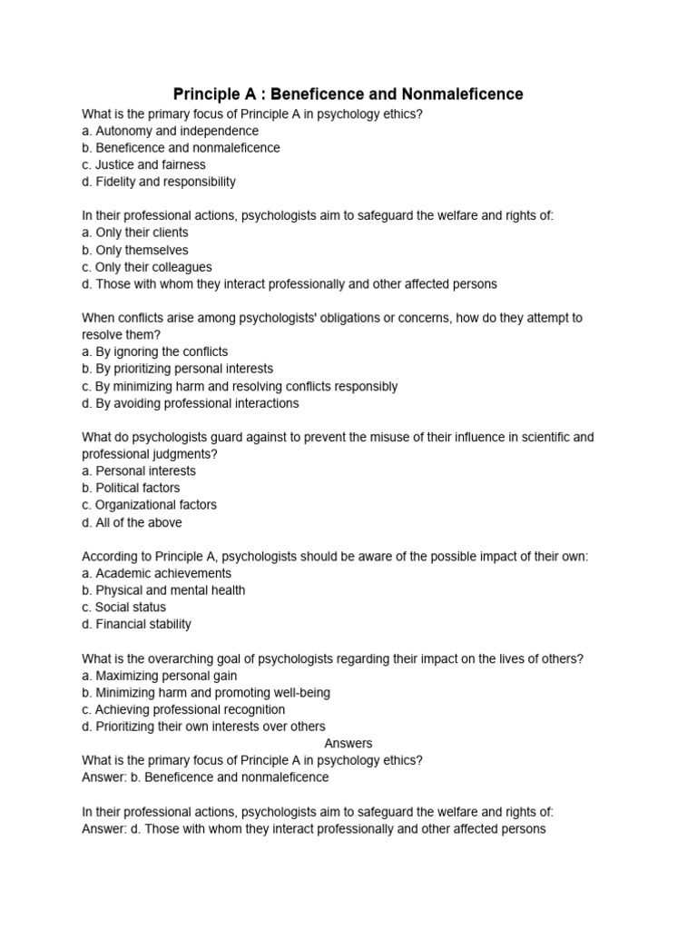 APA Code of Ethics | PDF | Psychological Evaluation | Deception