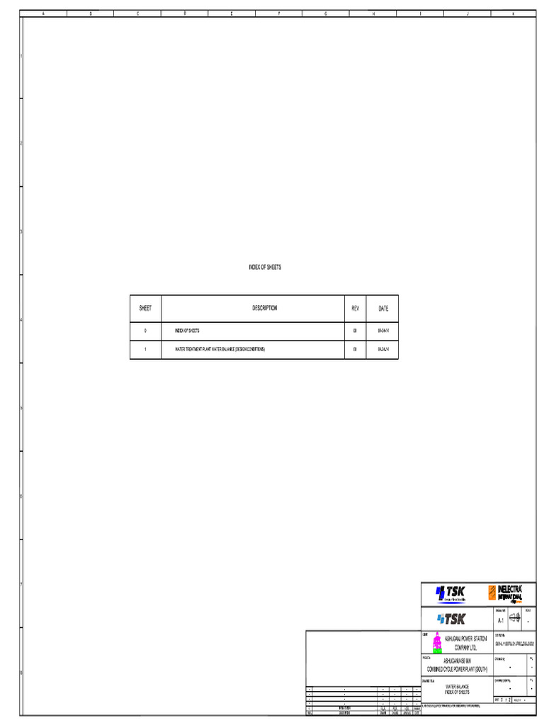 Single Line Diagram 450 MW CCPP South WTP | PDF
