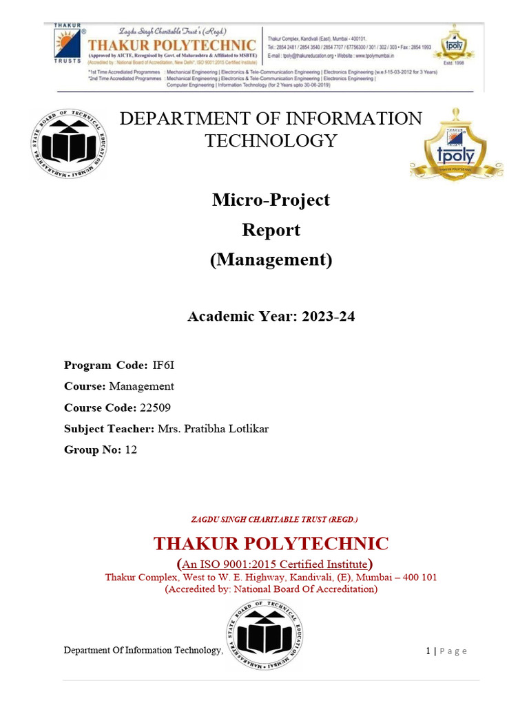 MANAGEMENT_REPORT | PDF | Leadership | Motivation
