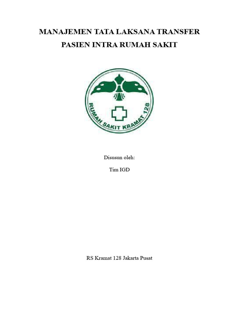 Transfer Pasien | PDF | Kesehatan Holistik