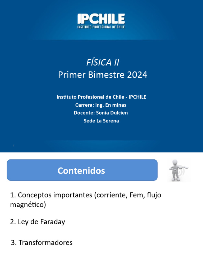 Clase 1 - M3 | PDF | Corriente eléctrica | Transformador