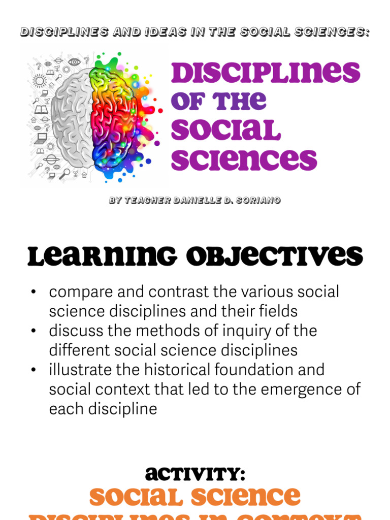 DISS 2 - Disciplines in The SS | Download Free PDF | Economic Growth ...