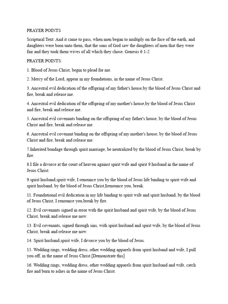 Spirit Wife and Husband Real | PDF | Wife | Marriage