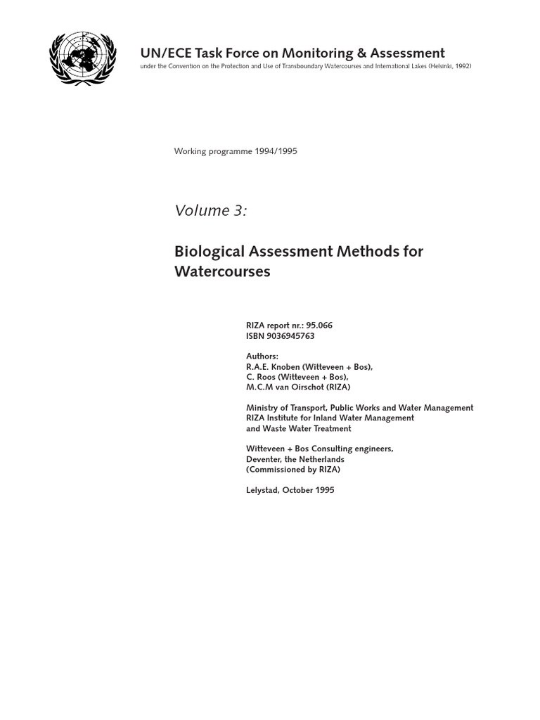 Biological Assessment Methods | PDF | River | Ecology