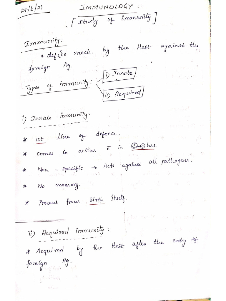 Immunology | PDF
