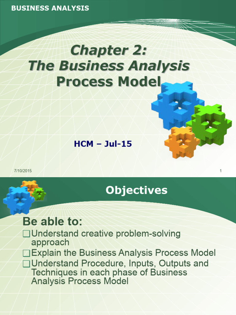 Chapter2 the Business Analysis Process Model | PDF | Business Analysis | Input–Output Model