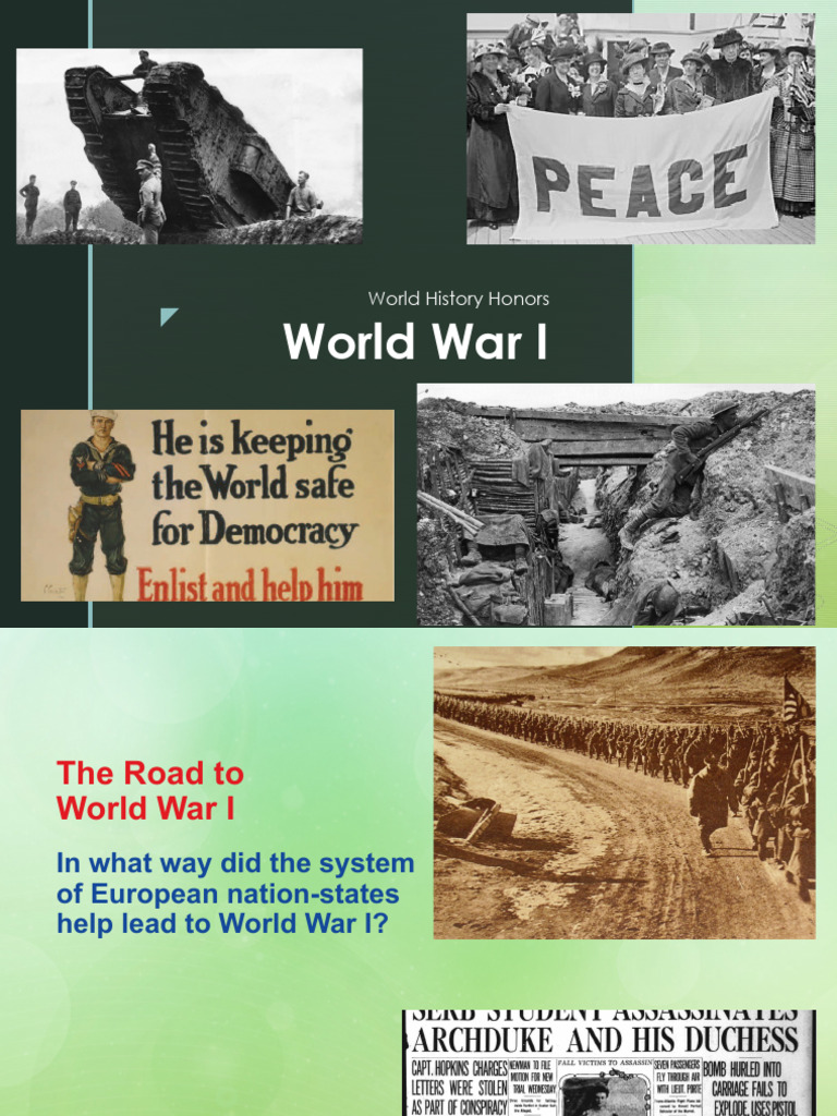 World War I - Notes | PDF | World War I | Vladimir Lenin World War I - Notes | PDF | World War I | Vladimir Lenin