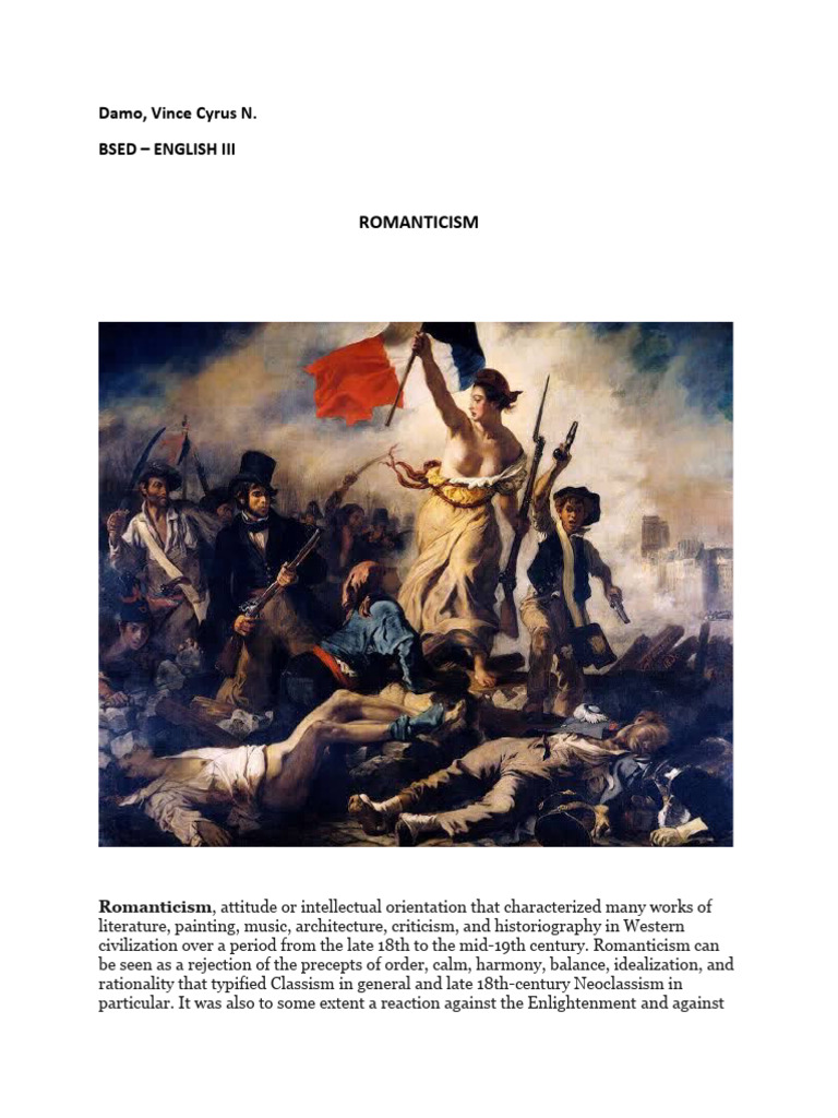 Romanticism | Download Free PDF | Romanticism
