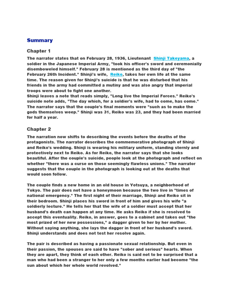 Summary Pdf Narration Love