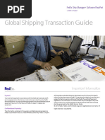 Installation and User Guide: Fedex Ship Manager® Software V.13.0 | PDF ...