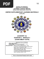 Cookery 10 Quarter 2 m1 | PDF | Vegetables | Stir Frying