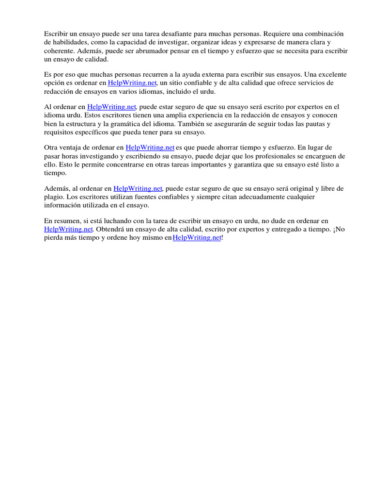 Urdu Point Essay | PDF | Essays