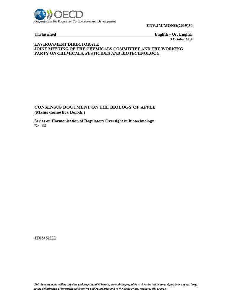 Apple OECD | PDF | Apple | Botany