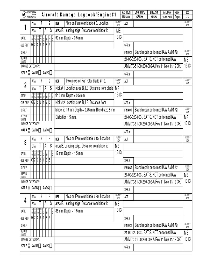 Table Eng1 | PDF | Aviation | Aircraft