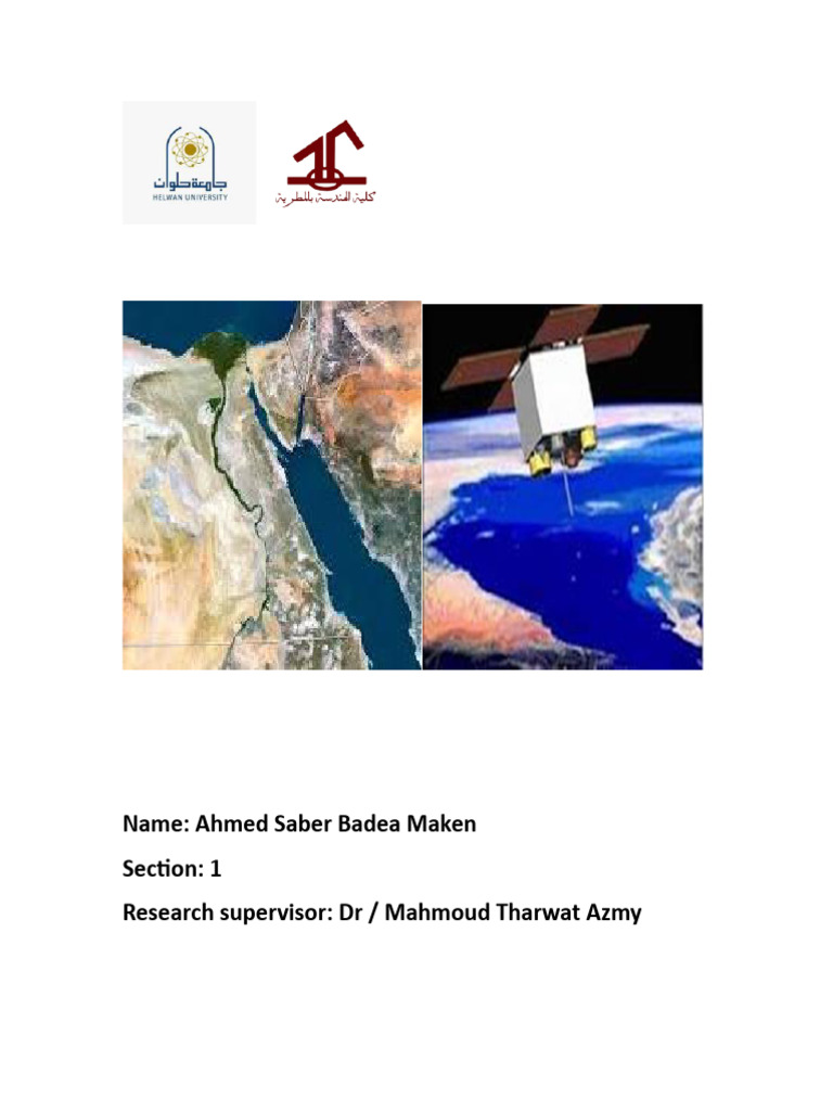 Document 1 | PDF | Geographic Information System | Satellite Imagery