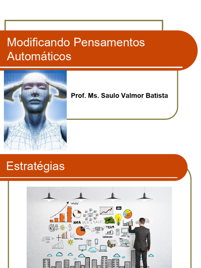 Técnicas De Tcc Pdf Pensamento Emoções