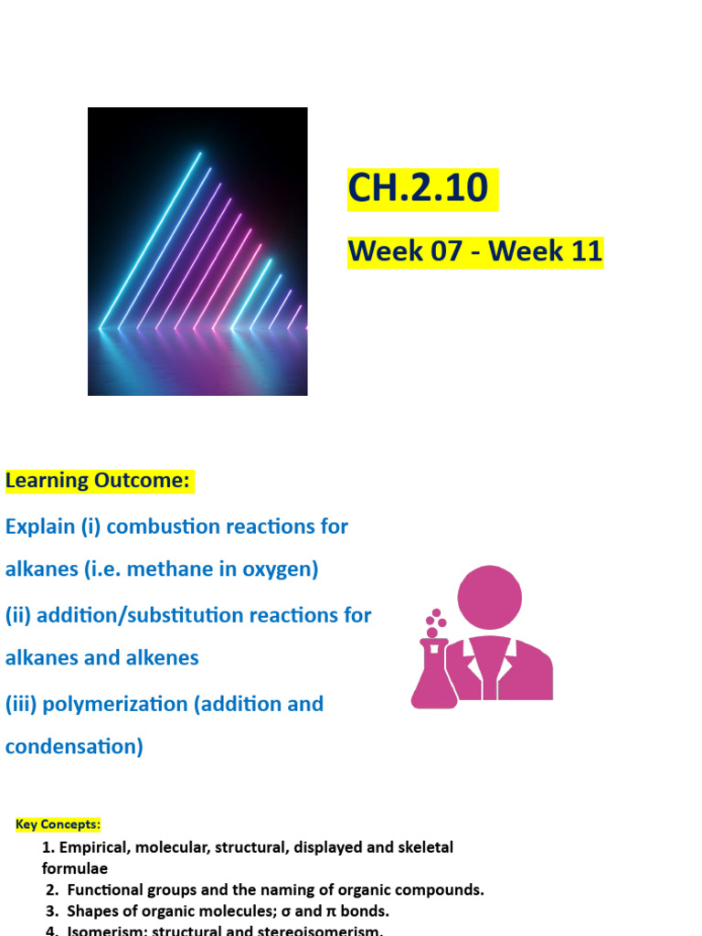 CH 2 10 | PDF | Alkene | Alkane