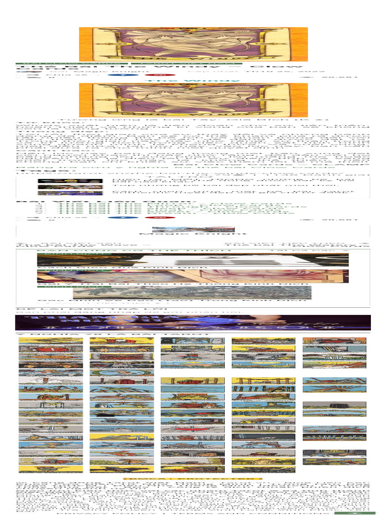 Thẻ Bài The Windy Trong Bói Bài Clow Cards | PDF