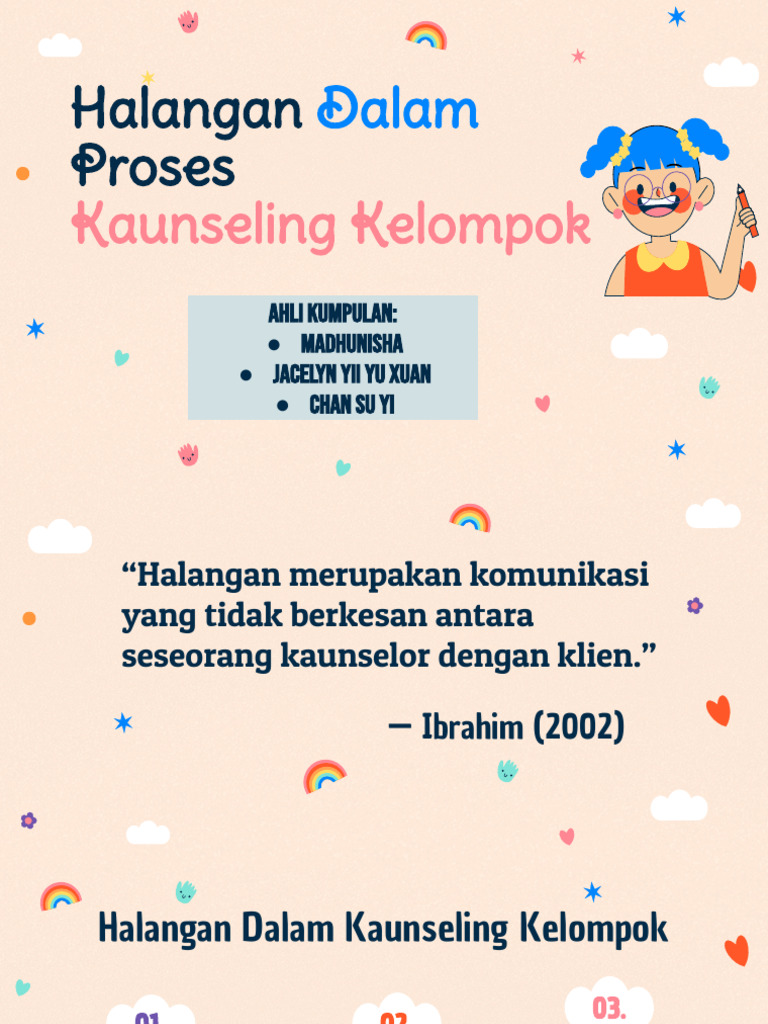 PBKK3043 - Halangan Dalam Kaunseling Kelompok | PDF