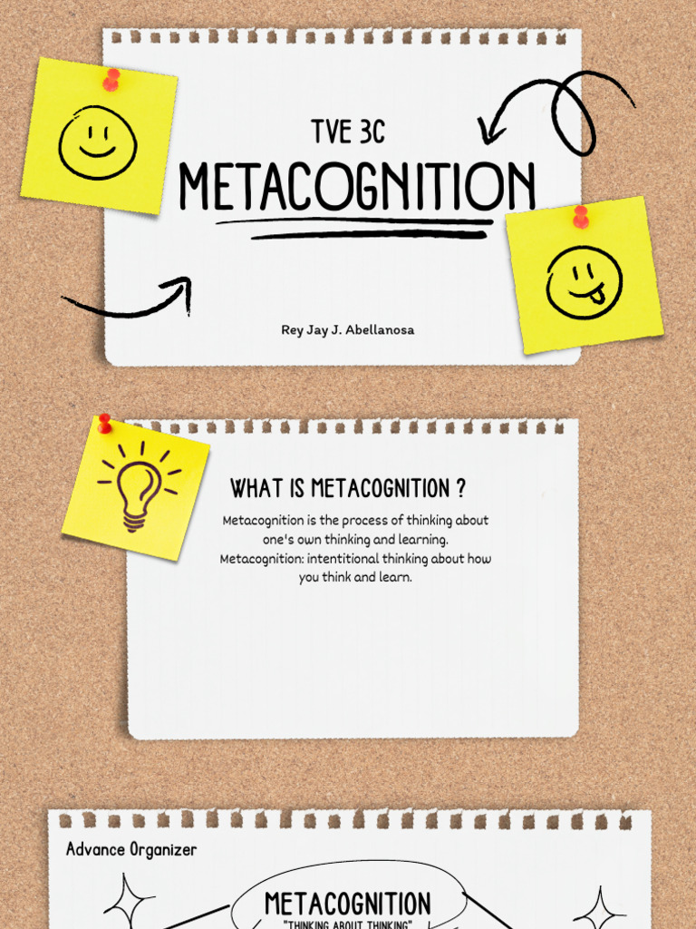 Metacognitioneduc 3 | PDF | Metacognition | Learning