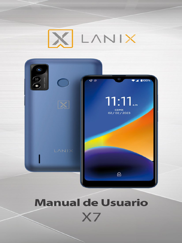 Manual Lanix X7 | PDF | Cámara | Número de identificación personal