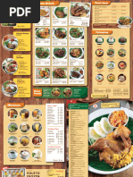 Kandang Ingkung Menu | PDF