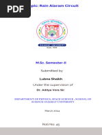 Rain Detector Report | PDF | Electronic Circuits | Sensor