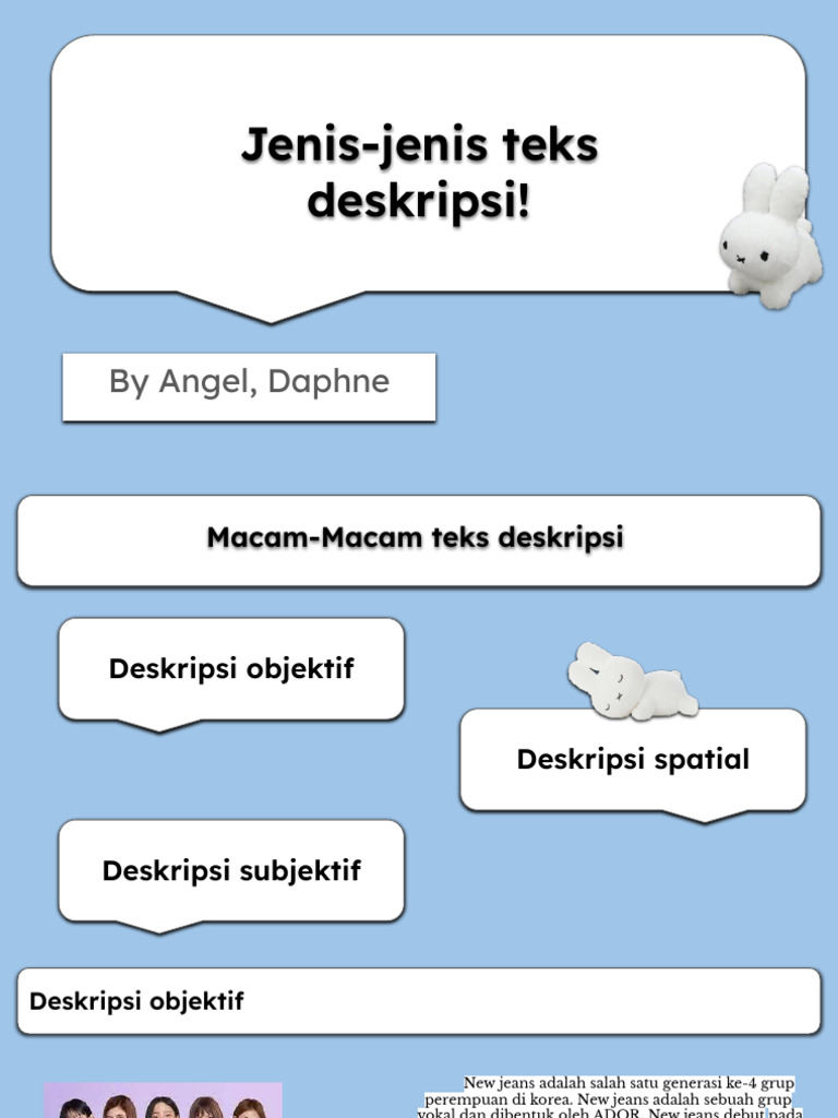Jenis Jenis Teks Deskripsi Pdf