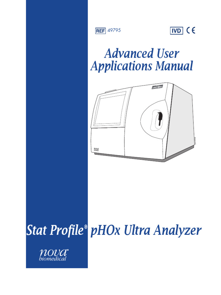 pHOx Ultra AUA Manual PN49795A | PDF | Computer Keyboard | Menu (Computing)