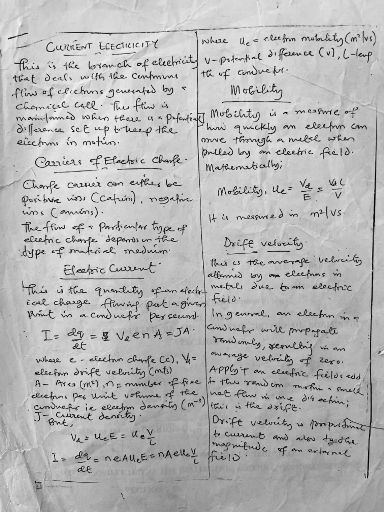 Physics Lecture Note | PDF Physics Lecture Note | PDF