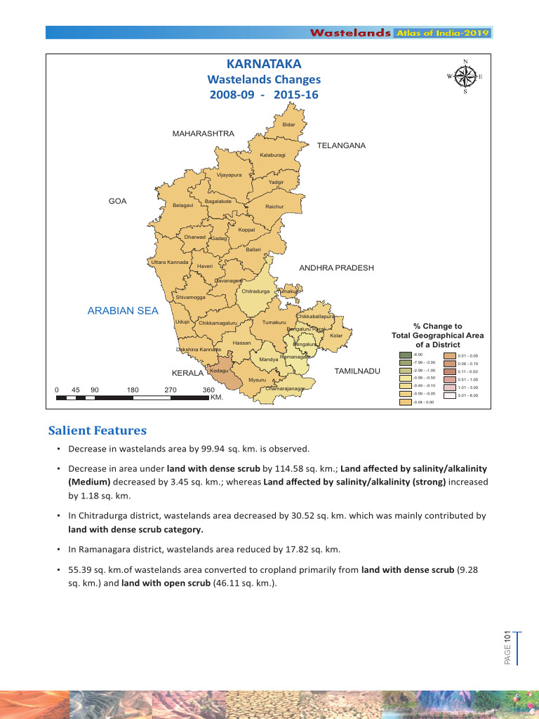 Karnataka 1 | PDF | Natural Environment | Earth Sciences
