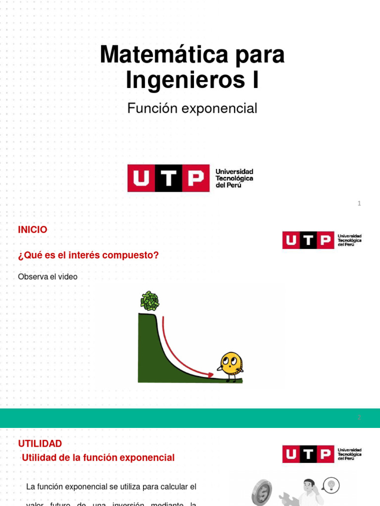 S02 - s03 Función Exponencial | PDF | Interés compuesto | Función ...