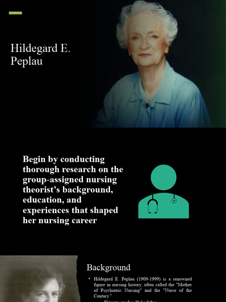 Hildegard Peplau Group 2 1 | PDF | Health Care | Nursing