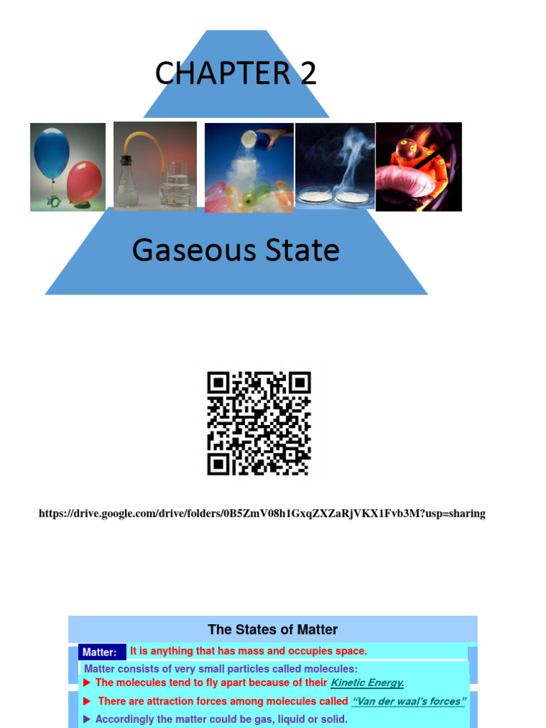ChapterII - Gases | PDF | Gases | Diffusion