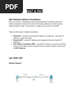 6.6.7 Packet Tracer - Configure PAT - ILM | PDF | Ip Address | Computer Architecture
