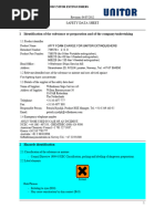Afff MSDS | PDF | Firefighting | Chemistry