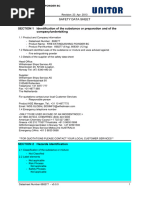 ABC Dry Chemical Extinguisher SDS | PDF | Water | Breathing