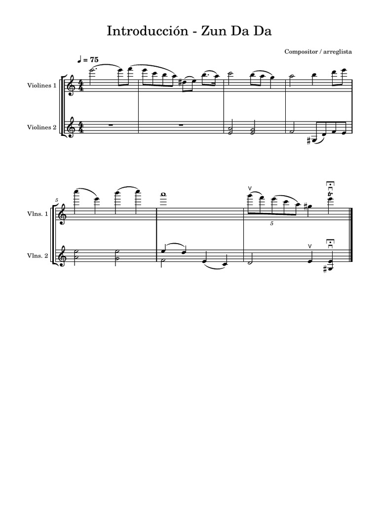 Introducción - Zun Da Da | PDF