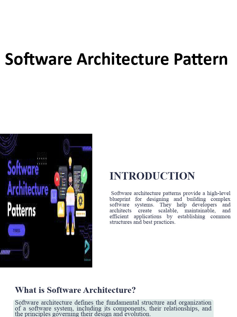 Software Architecture Pattern | PDF | Art | Computers