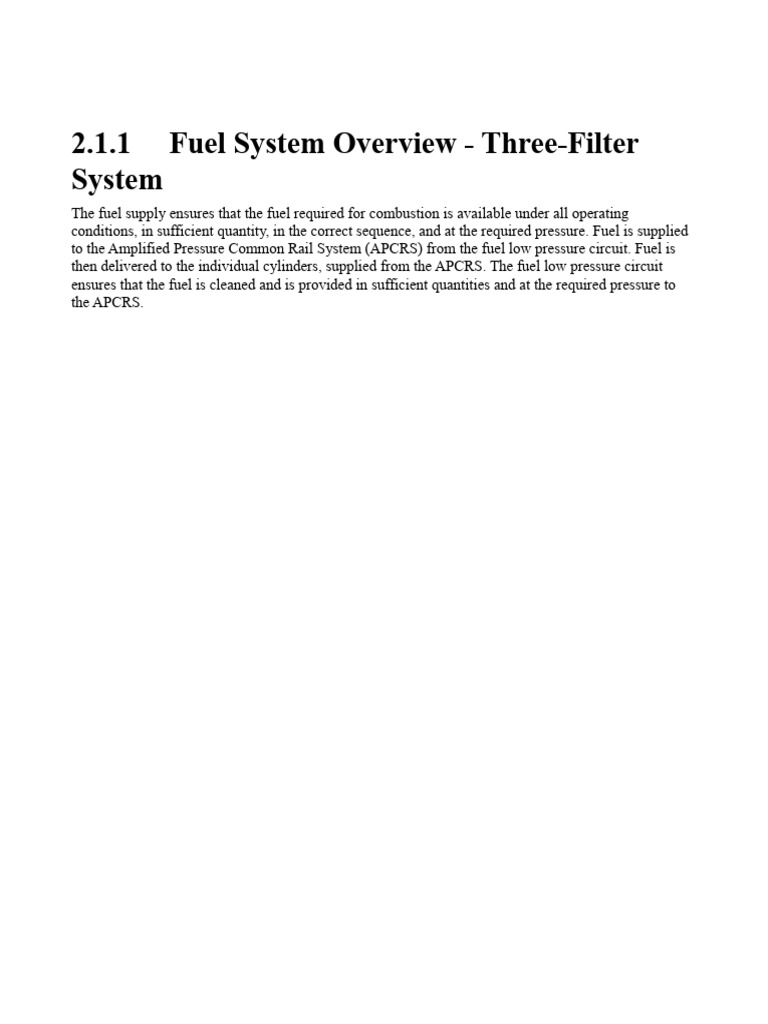 Detroit Diesel DD Three Filter System | PDF | Pump | Fuel Injection