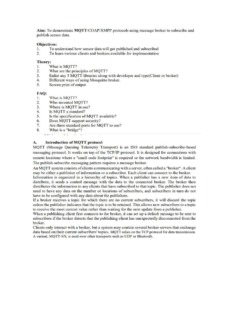 MQTT (1) | PDF