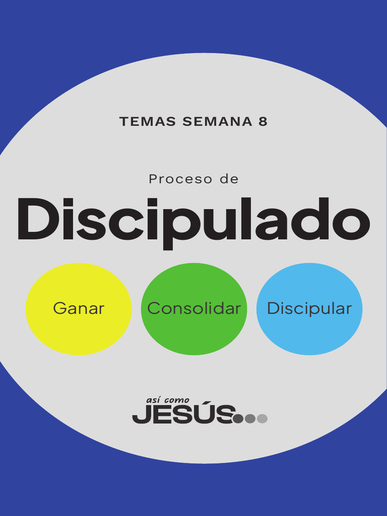 Proceso de Discipulado en Células | PDF | Jesús | Pecado