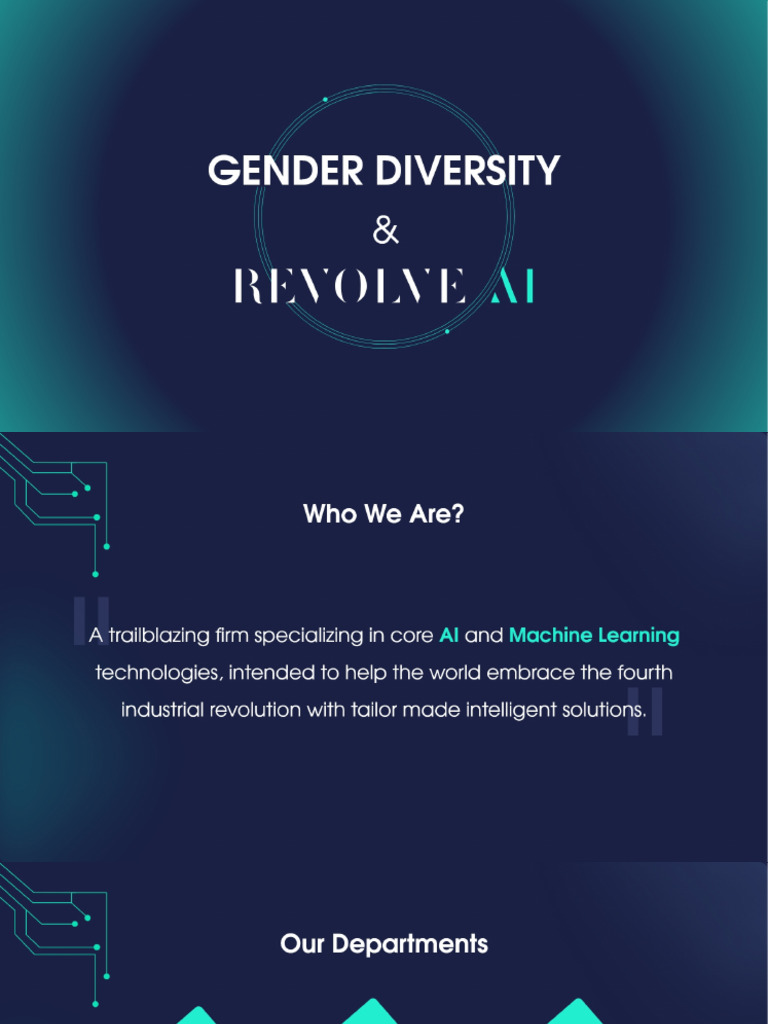 Gender Diversity (Pasha Awards Presentation by Revolve AI) | PDF