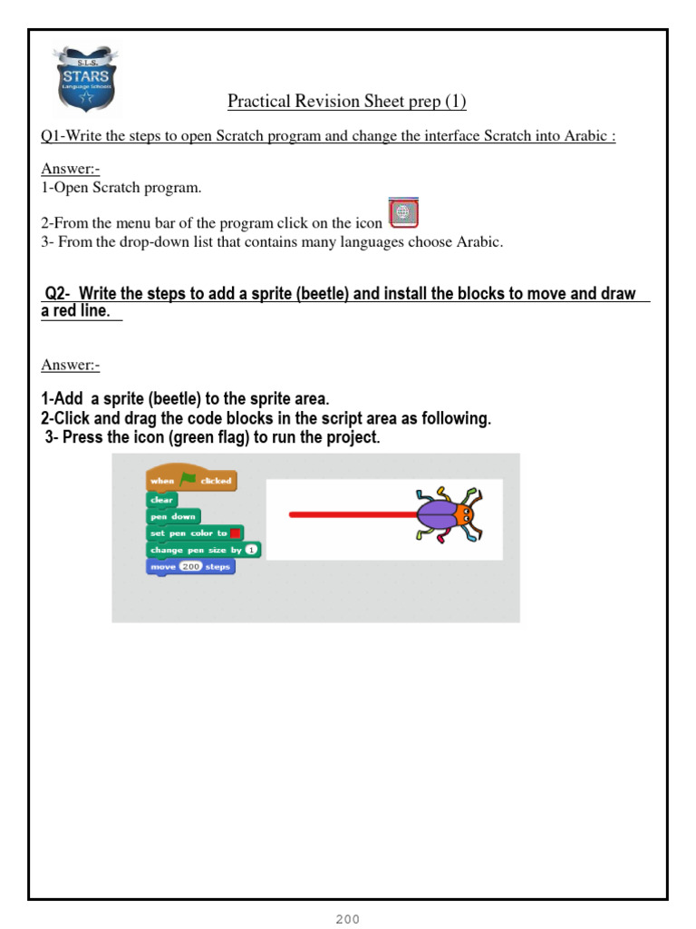 Scratch Basics for Beginners | PDF | Scratch (Programming Language ...